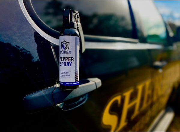 Pistol Grip Pepper Spray- 16 Ounce CONE – Shield Protection Products LLC.